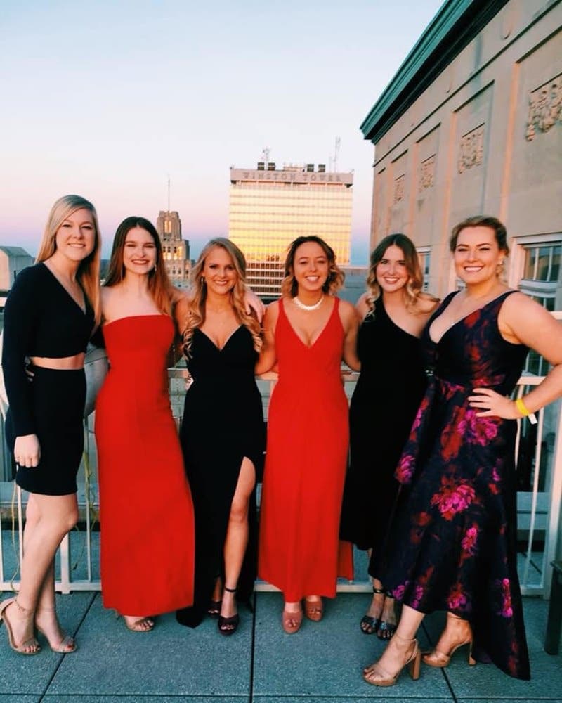 Cardinal Carly Gown by Elizabeth and James | Rent the Runway