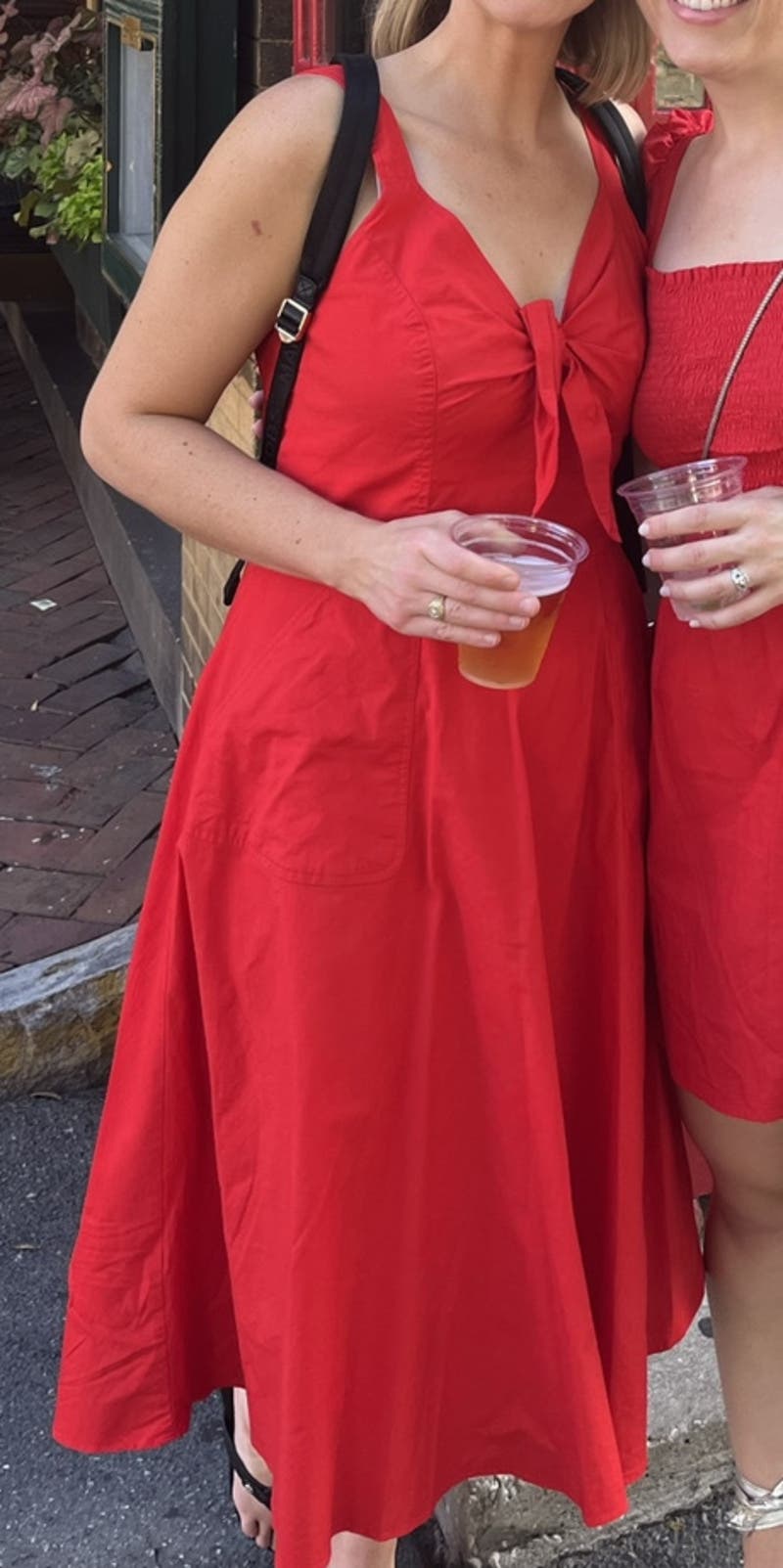 Red Coco Dress by Color Me Courtney | Rent the Runway