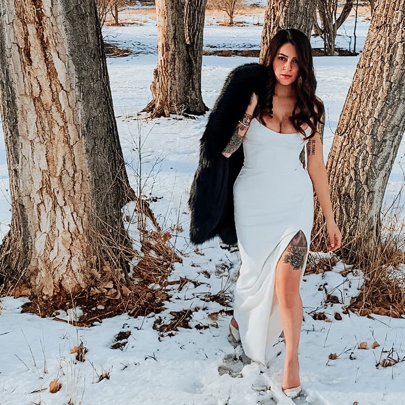 Call Me Slim Gown by Katie May | Rent the Runway