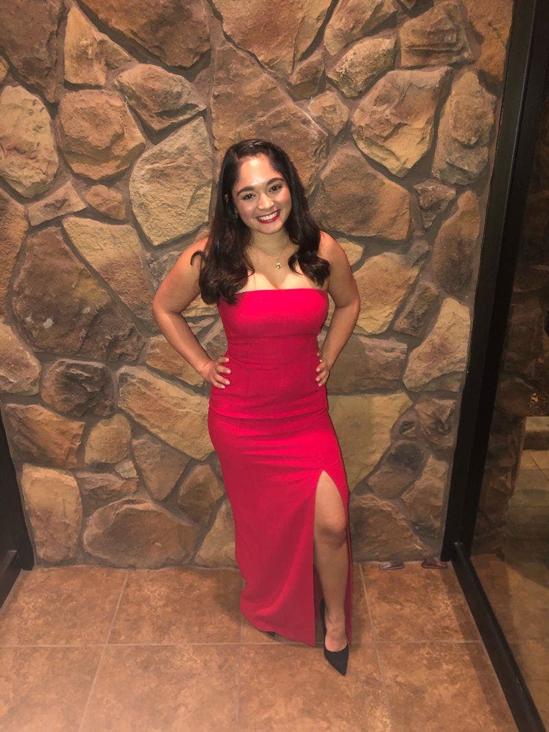 Cardinal Carly Gown by Elizabeth and James | Rent the Runway