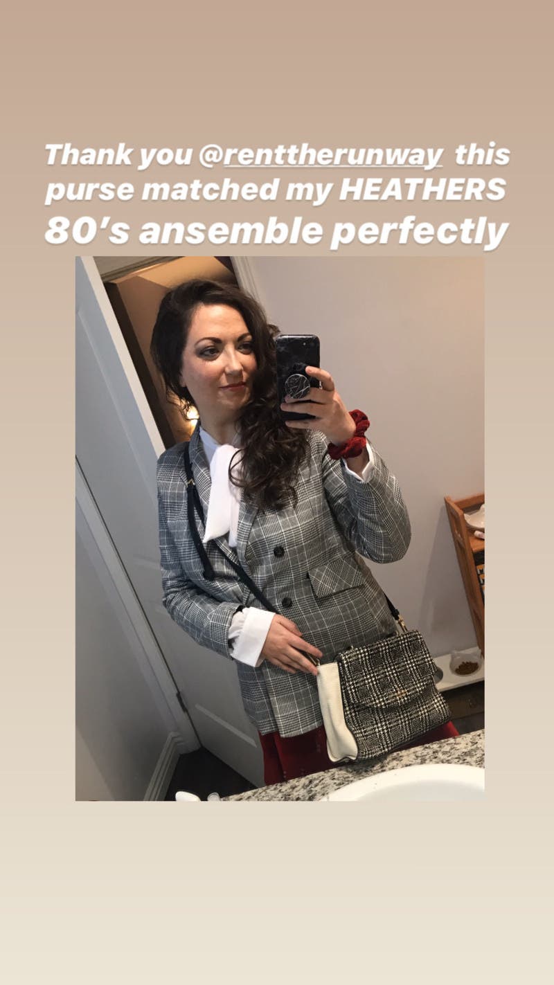 Houndstooth Kim Satchel by kate spade new york accessories | Rent the ...