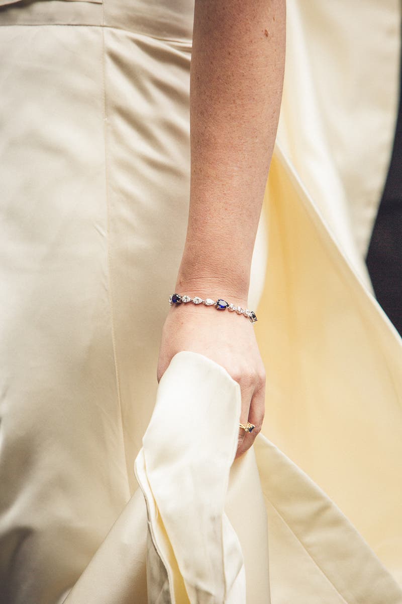Once in a Blue Moon Bracelet by Crislu | Rent the Runway