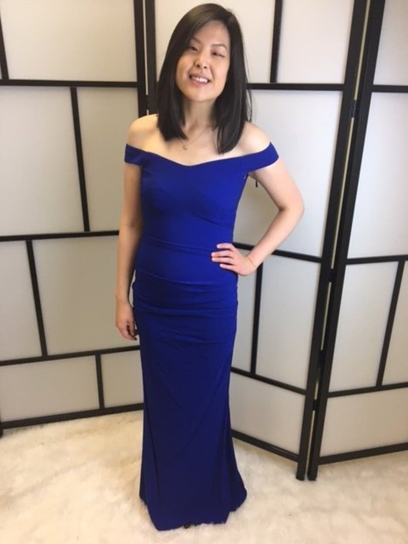 Blue Vive Gown by Nicole Miller | Rent the Runway