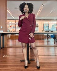 Jayda Blazer Dress by SIMKHAI | Rent the Runway